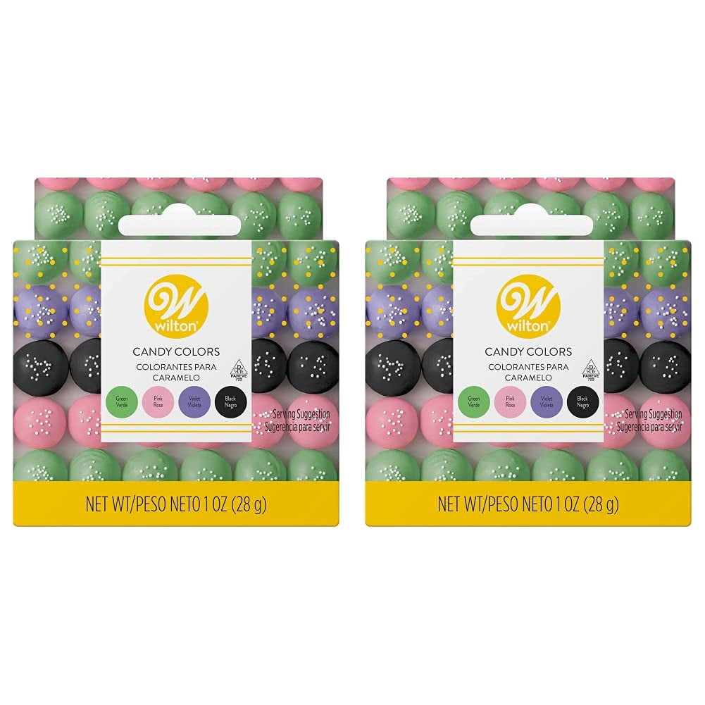 Wilton Garden Candy Color Set (Set of 4-1/4 oz bottles) (Pack of 2 ...