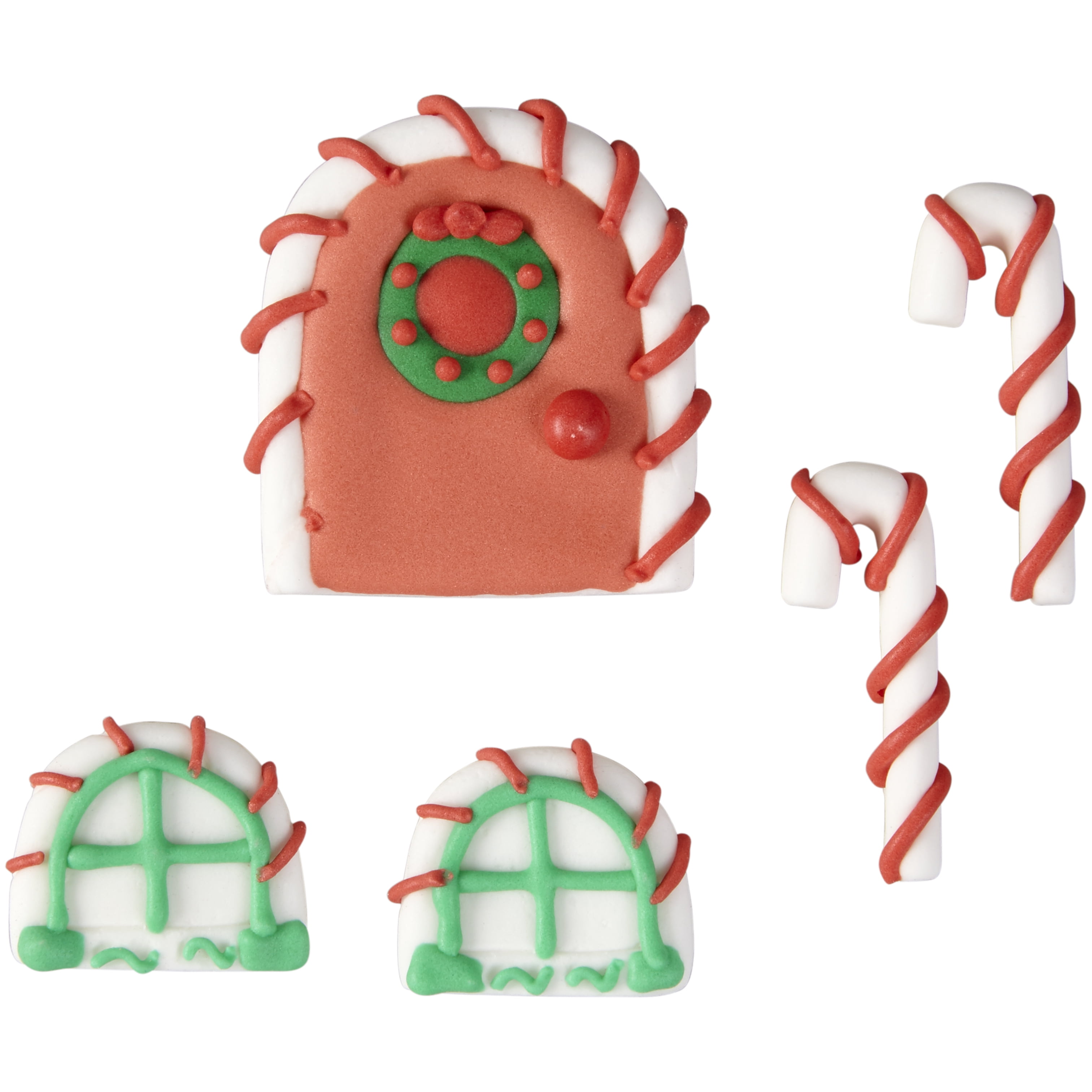 Wilton Gingerbread House Door and Window Decorations, 5-Count - Walmart.com