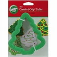 Wilton Green Christmas Tree Comfort Grip Holiday Cookie Cutter, 2310 ...