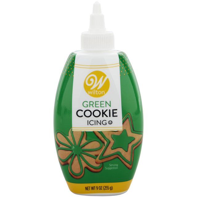 Wilton Green Cookie Icing, 9oz - Walmart.com