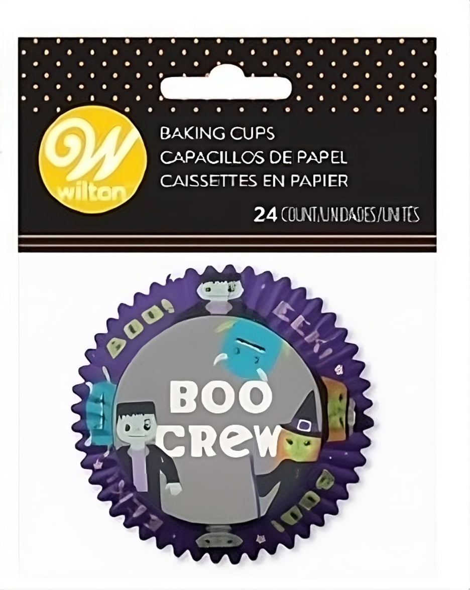 Wilton Halloween Baking Cup Boo Crew Std, 24 Count - Walmart.com