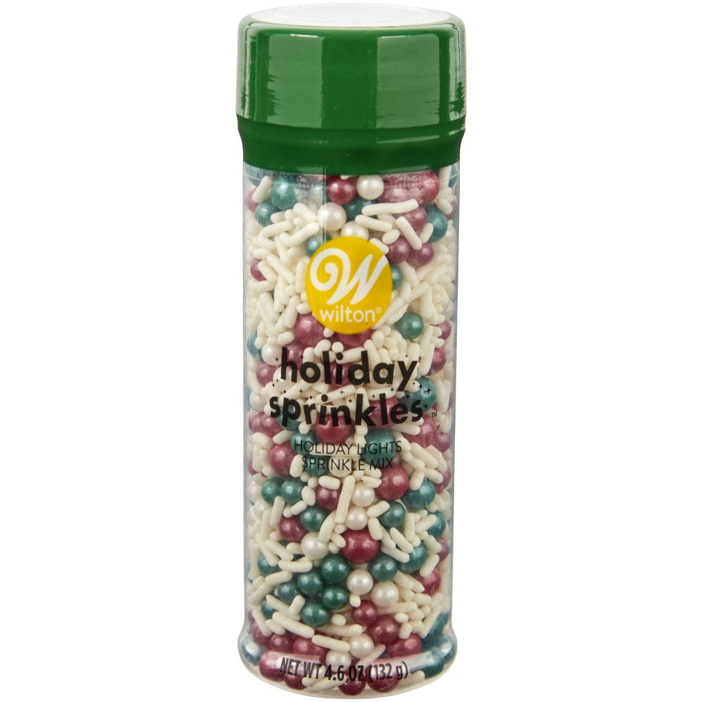 Wilton Holiday Lights Christmas Sprinkle Mix, 4.6 oz. - Walmart.com