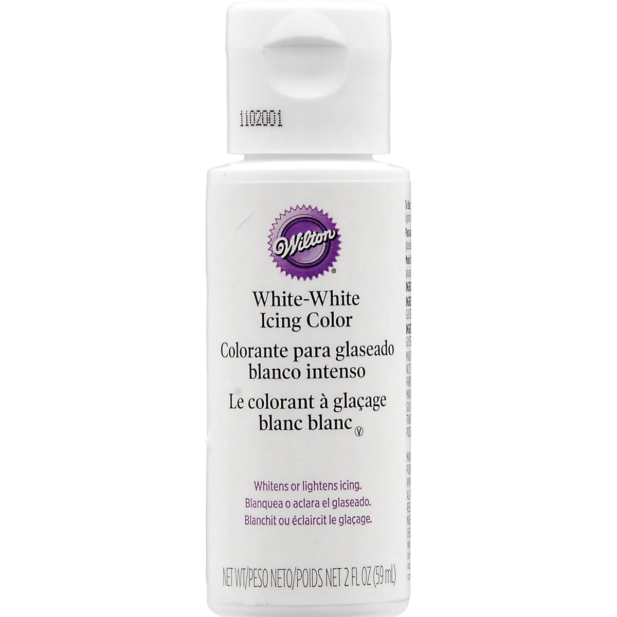 Wilton Icing Colors 2oz-White - 2 Pack. - Walmart.com