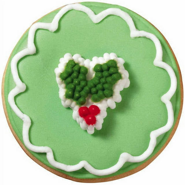 Wilton Icing Decorations, Mini Holly 24 ct. 710-0993 - Walmart.com