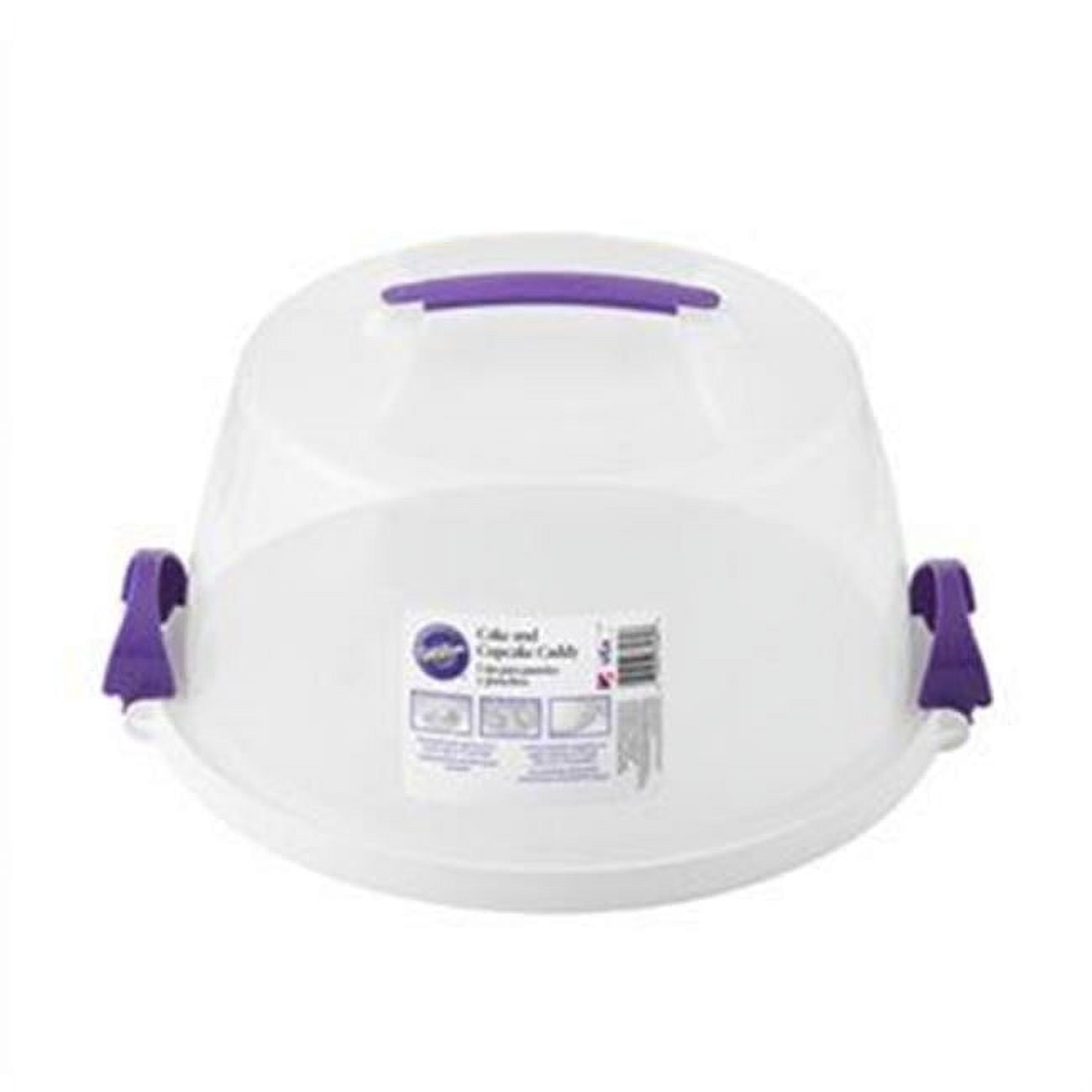 Wilton Industries Reversible Round Plastic Base Caddy - Walmart.com
