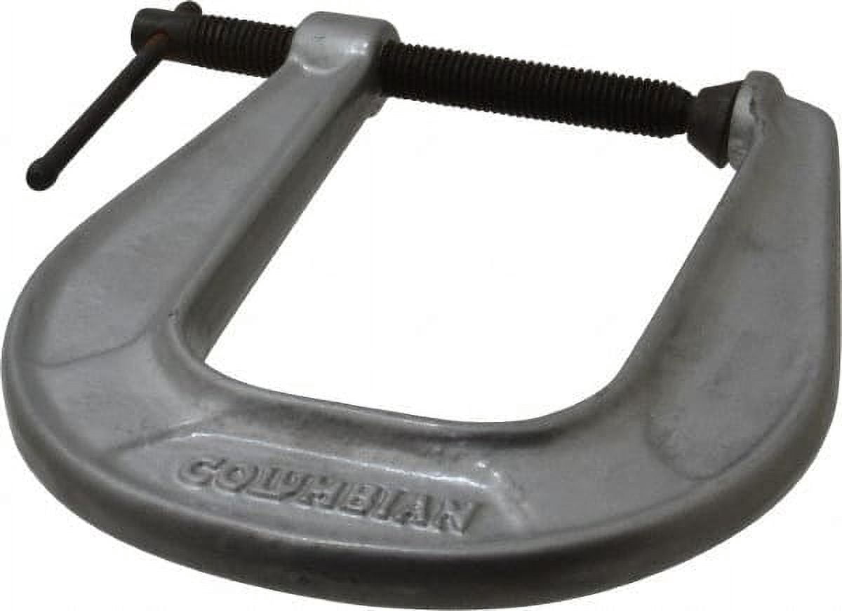 Wilton Light-Duty 2-1/2" Max Opening, 4-3/4" Throat Depth, Ductile Iron ...