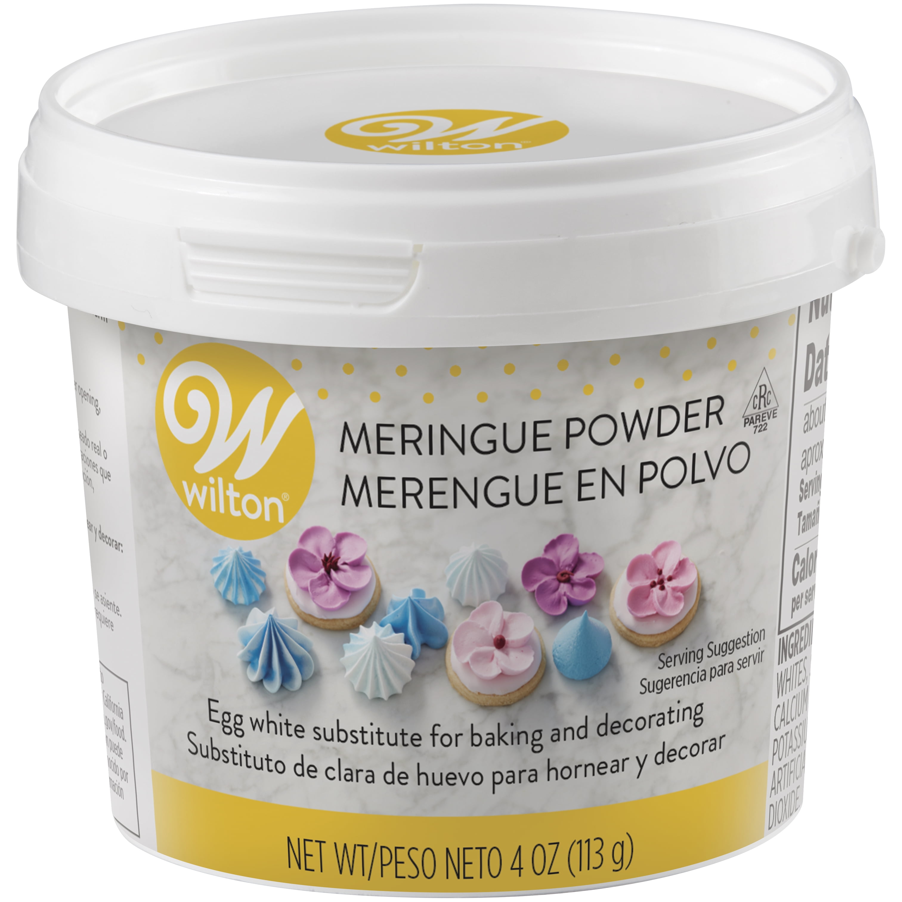 Wilton Meringue Powder for Baking and Decorating, Egg White Substitute ...