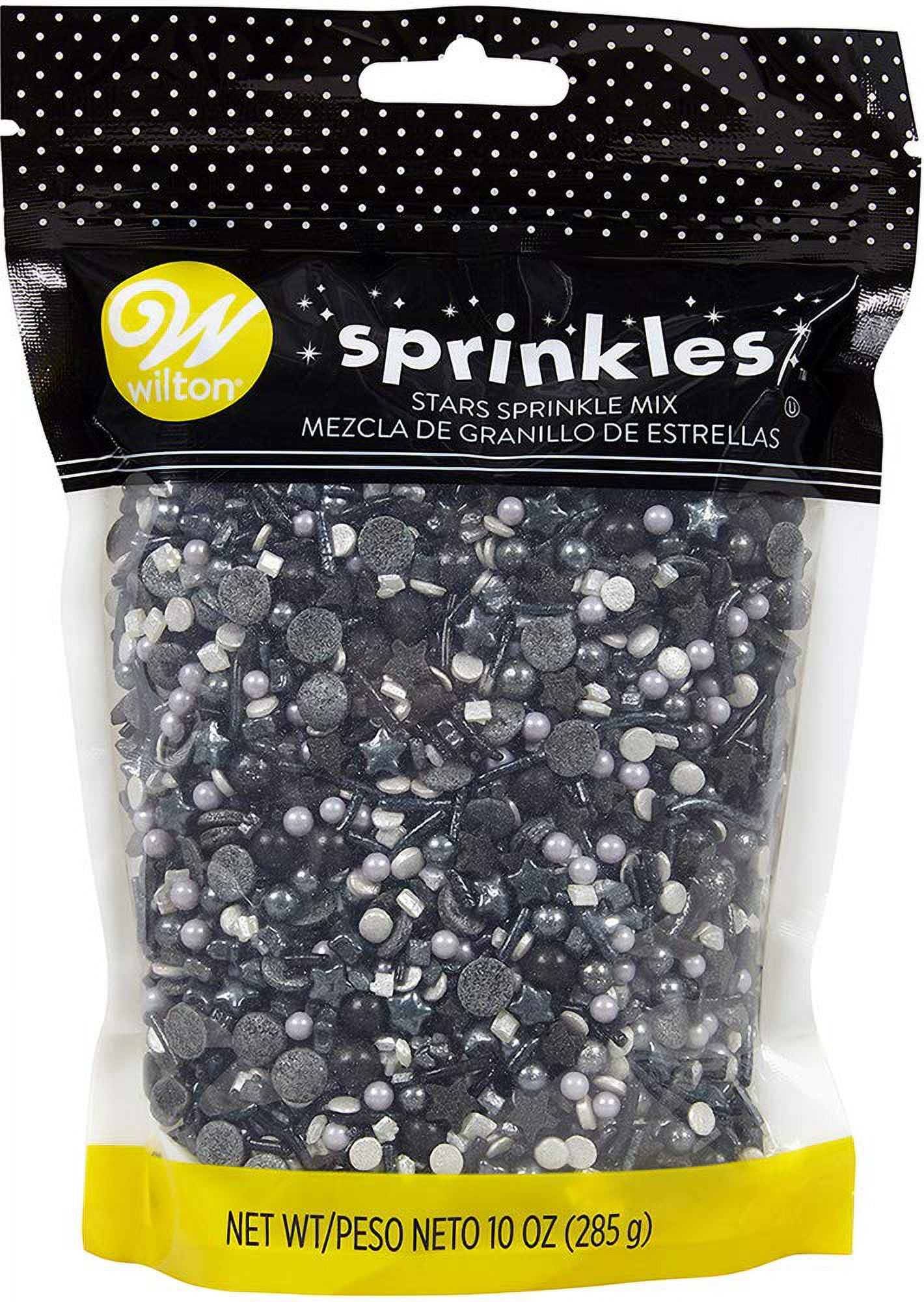 Wilton Metallic Stars Sprinkle Mix, 10 Ounce Net Weight - Walmart.com