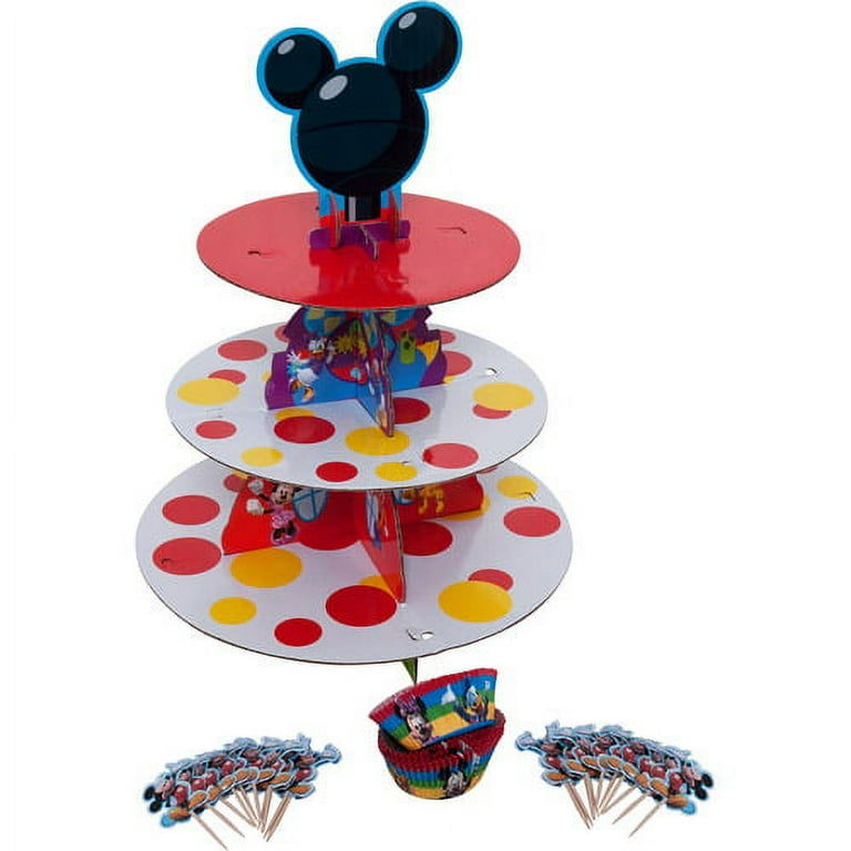 Mickey Mouse 1st Birthday Cupcake Stand