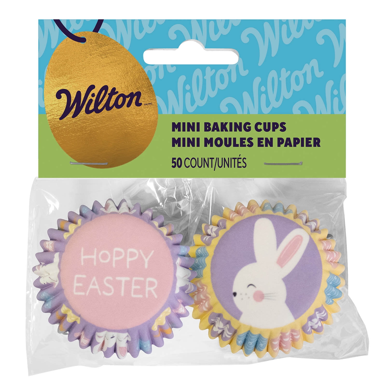 Wilton Mini Baking Cups 50/Pkg-Bunny - Walmart.com