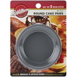 Wilton Mini Cake Pans 3/Pkg-Round 4"X1.25" - Walmart.com
