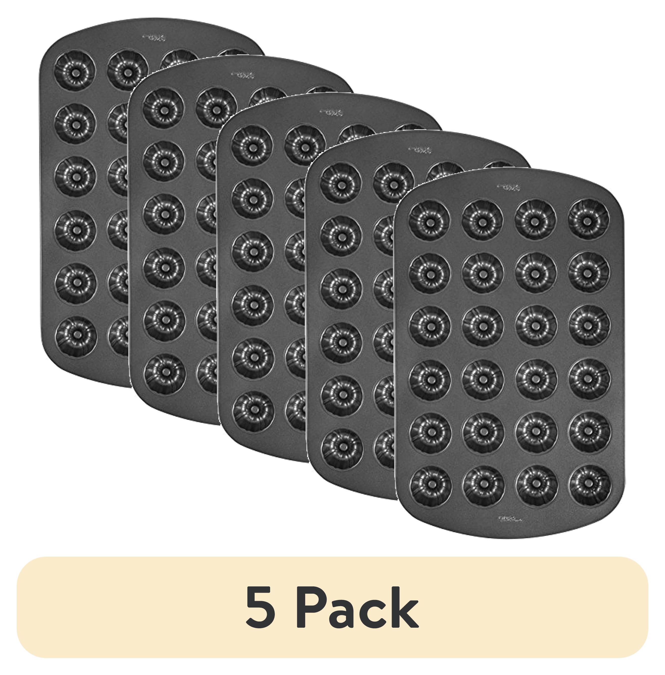 (5 pack) Wilton Mini Fluted Pan-24 Cavity 16.5