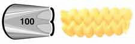 Wilton No. 100 Ruffle Decorating Tip - Walmart.com