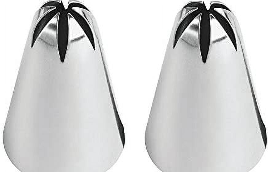 Wilton No. 2D Decorating Tip, Drop Flower - 2 Pack - Walmart.com