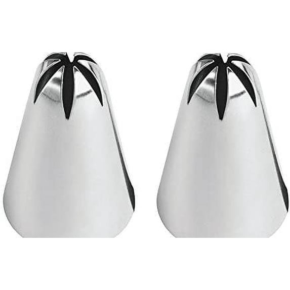 Wilton No. 2D Decorating Tip, Drop Flower - 2 Pack - Walmart.com