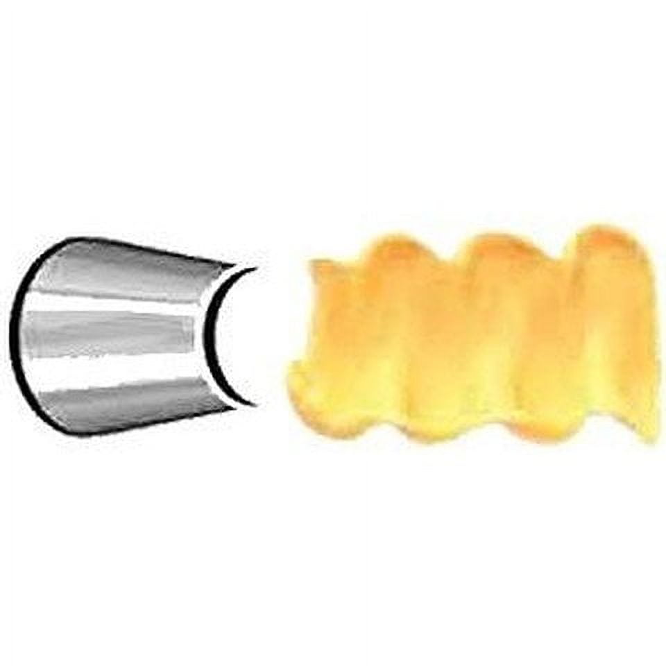 Wilton No. 402 Ruffle Decorating Tip - Icing Cake Piping Decorations ...