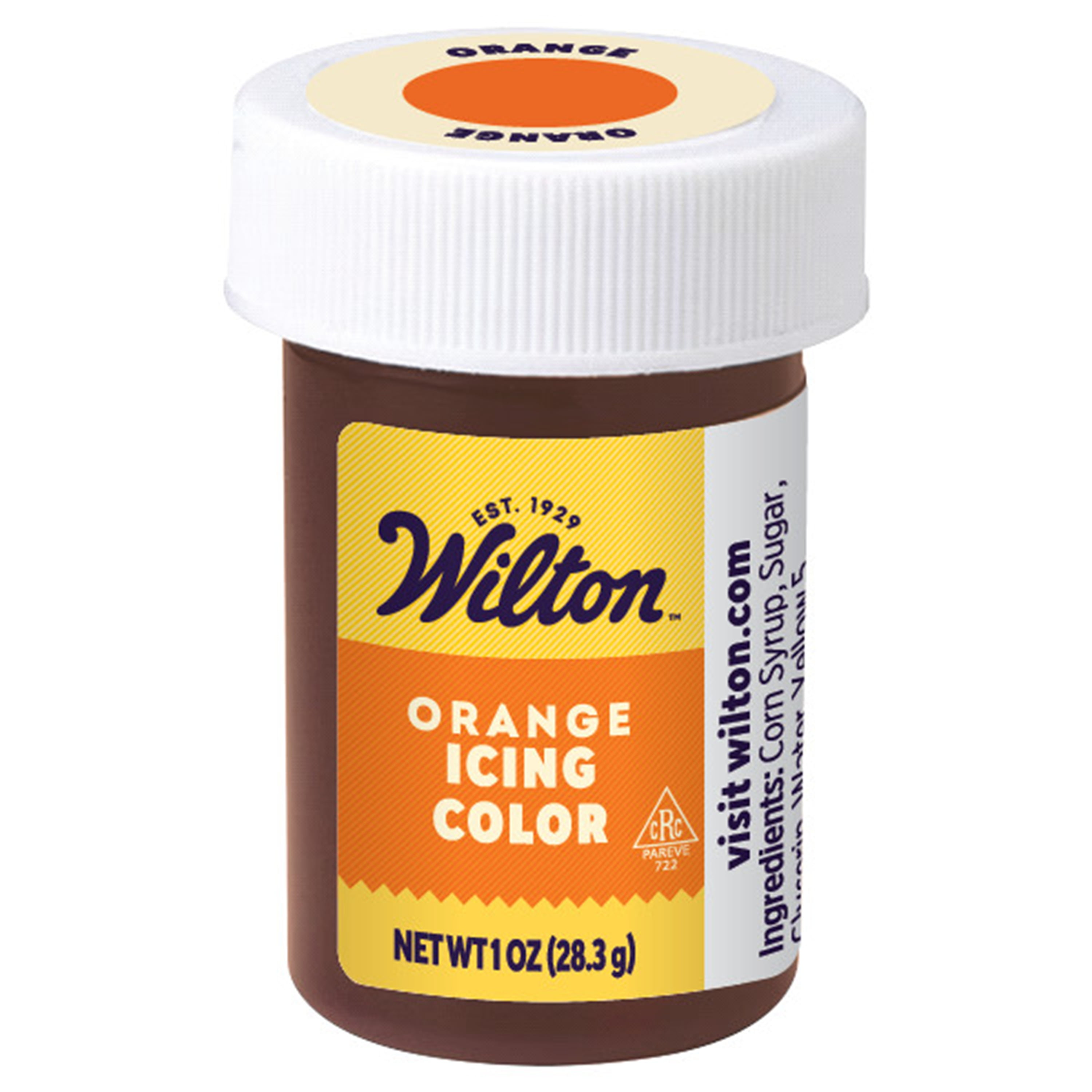 Wilton Orange Food Coloring Edible Gel for Baking & Cake Decorating No ...