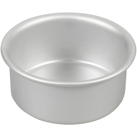 Wilton Performance Pan Aluminum 4" Round Cake Pan 2" Depth Layer Cake ...