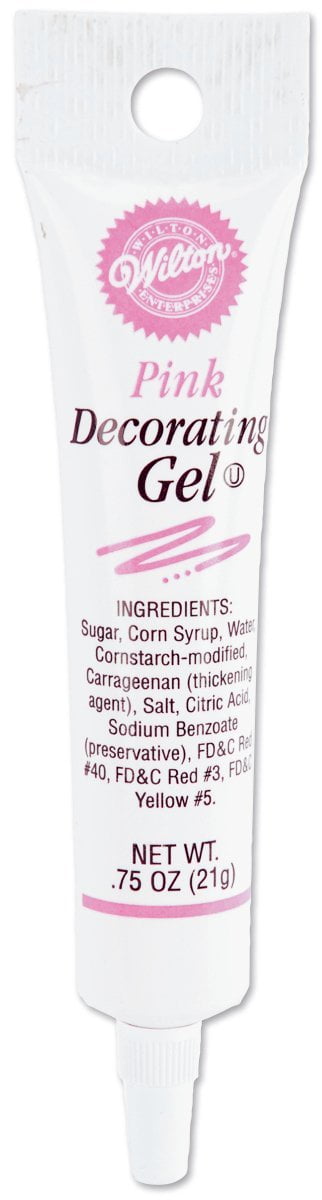 Wilton Pink Gel Tube Baking Supplies.75 oz - Walmart.com