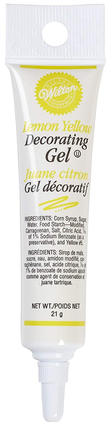 Wilton Piping Gel - Yellow - Tube - Walmart.com