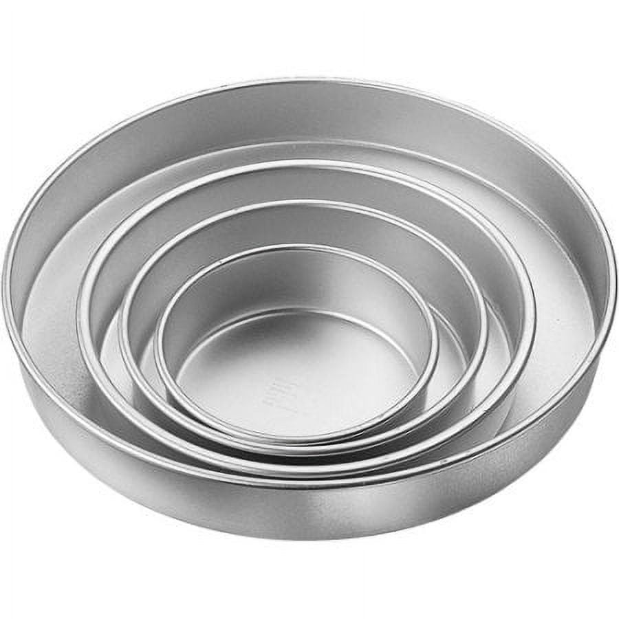 Wilton Performance Pans Round Cake Pan Set, 4-Piece, 2 in. Deep ...