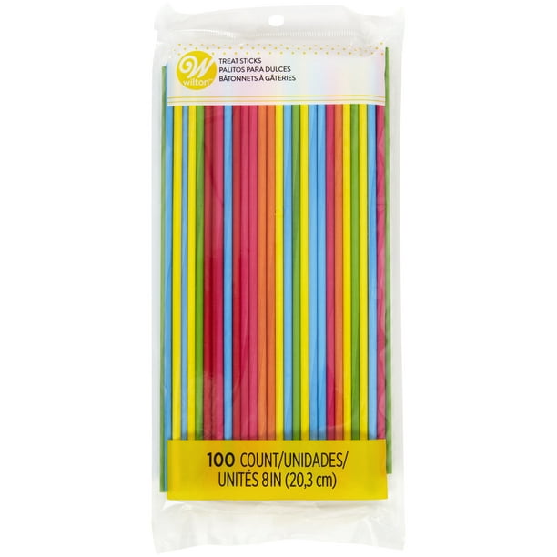 Wilton Primary Color Treat Sticks, 100-Count - Walmart.com