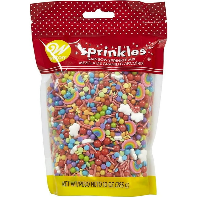 Wilton Rainbow Sprinkles Mix, 10 oz. - Walmart.com