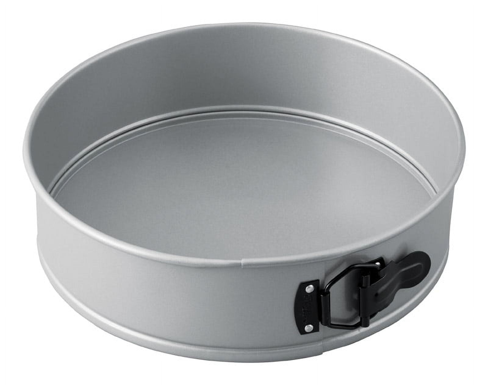 Wilton Recipe Right 10 inch Round Deep Cake Springform Pan, Silver, Non ...