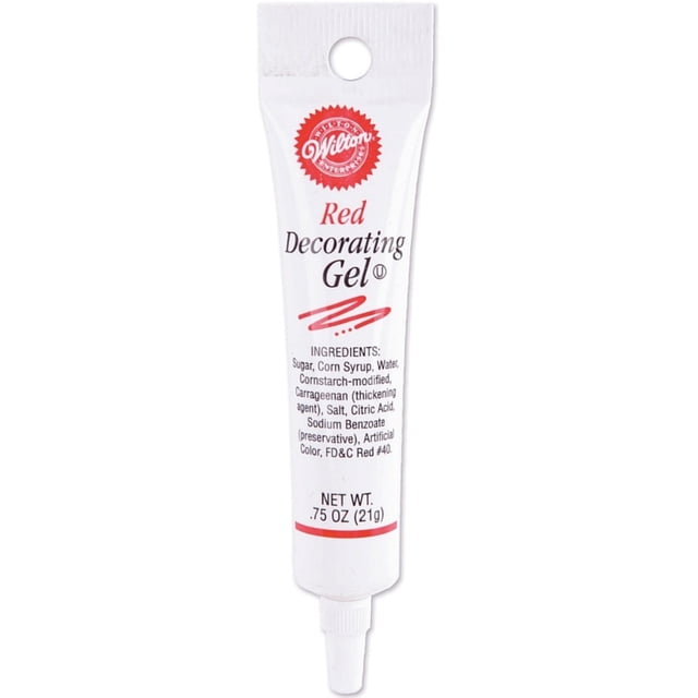 Wilton Red Gel Tube - Walmart.com