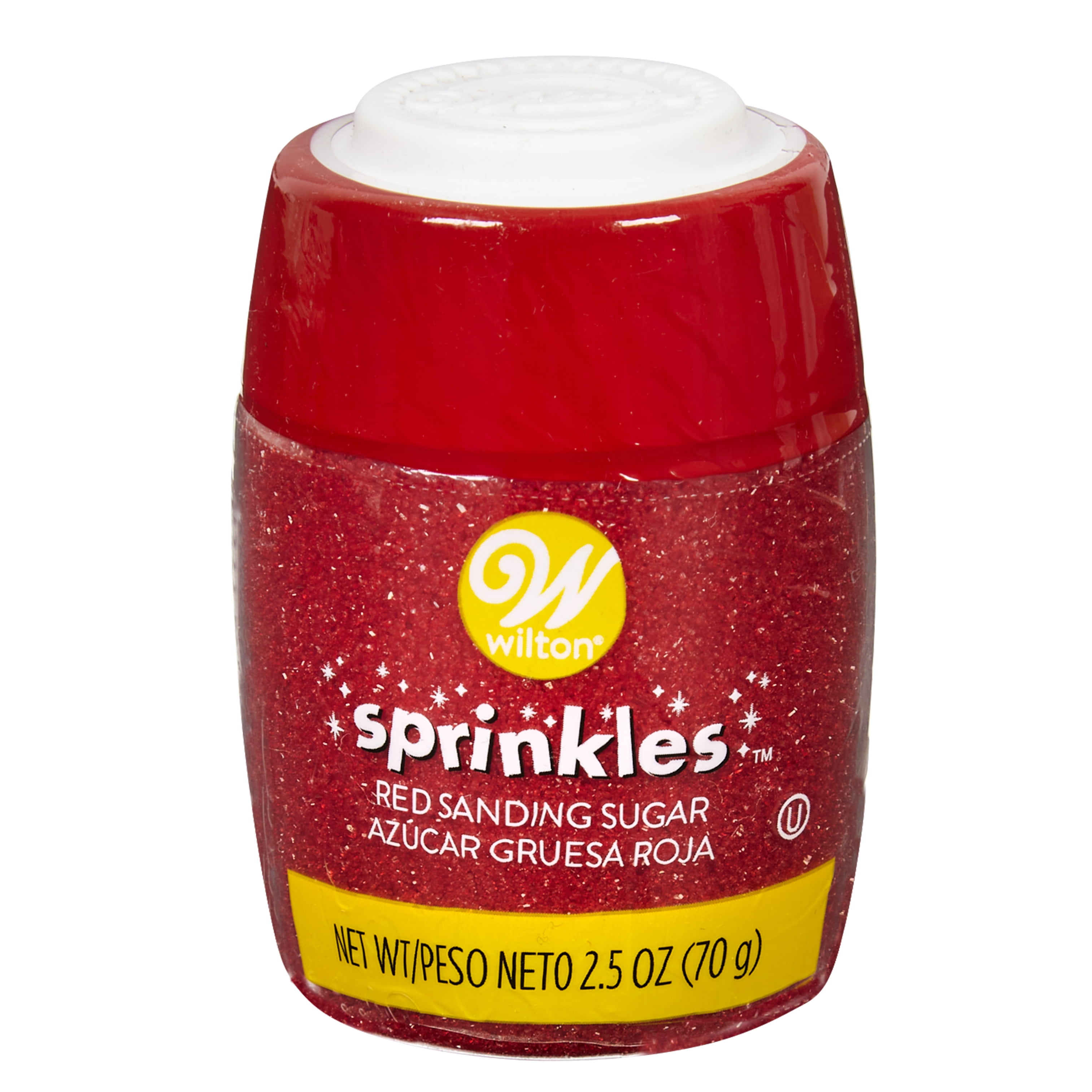 Wilton Red Sanding Decorating Sugar, 2.5 oz. - Walmart.com