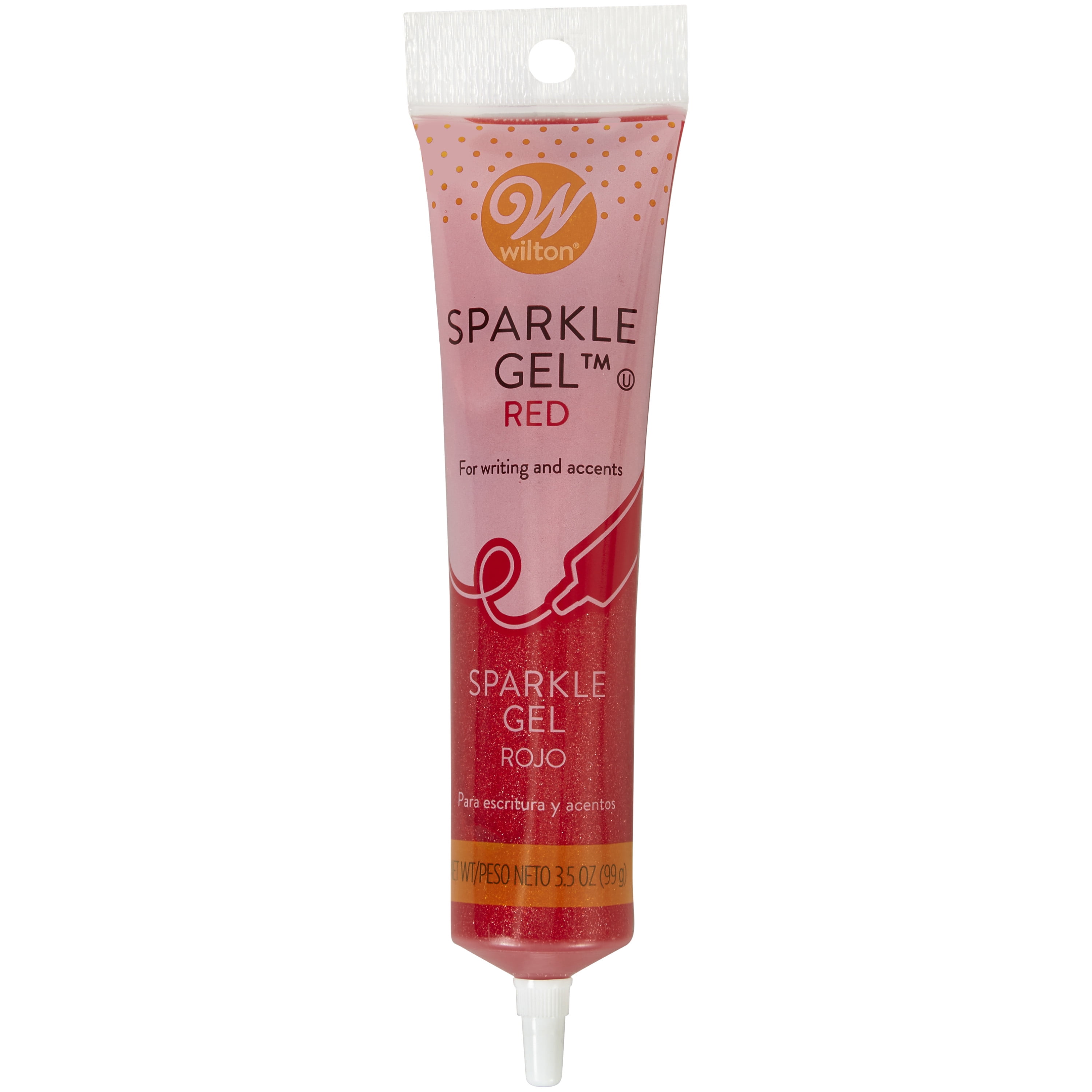 Wilton Red Sparkle Gel, 3.5 oz. - Walmart.com