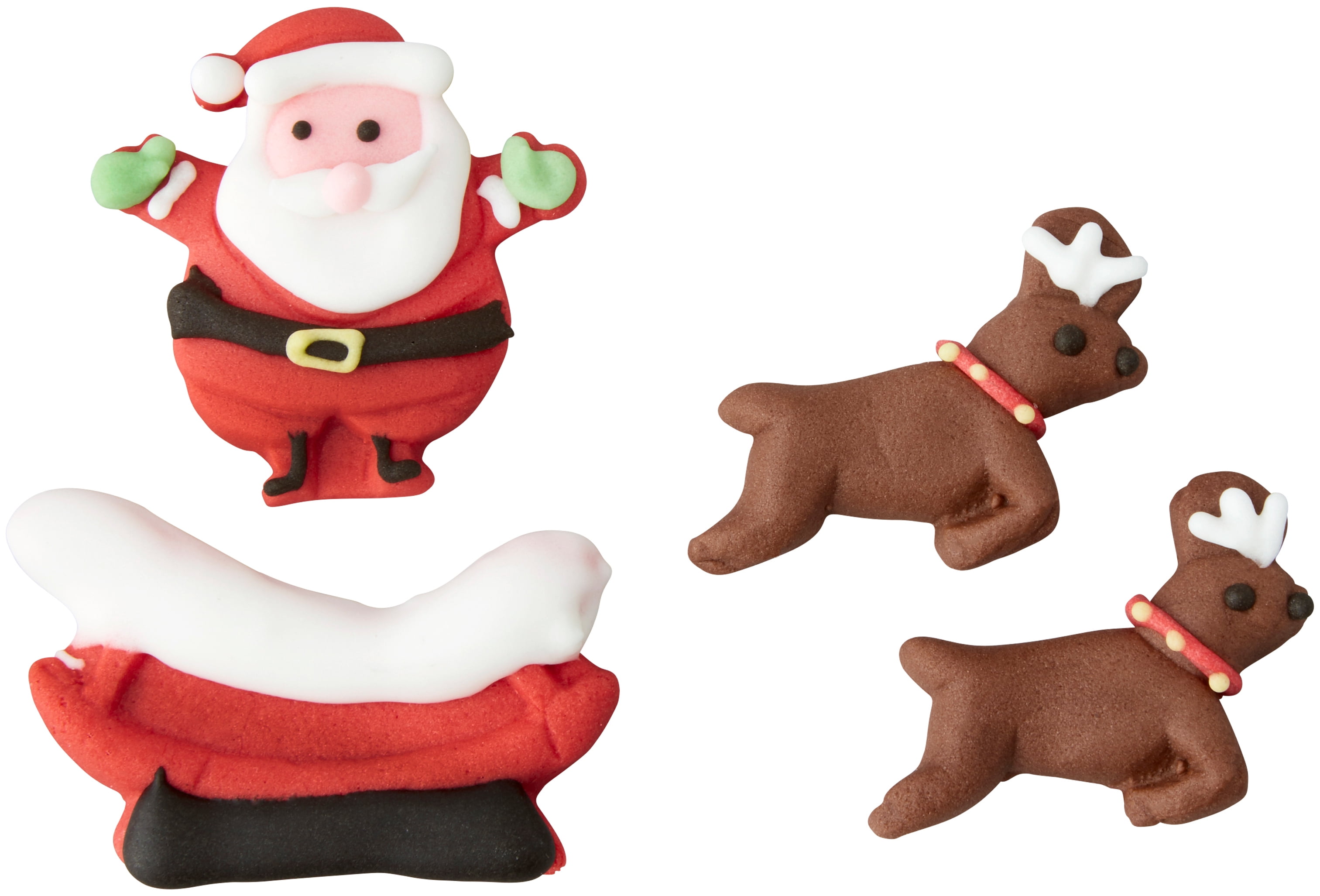 Wilton Christmas Holiday Baking Supplies: Santa Sleigh & Reindeer Cake ...