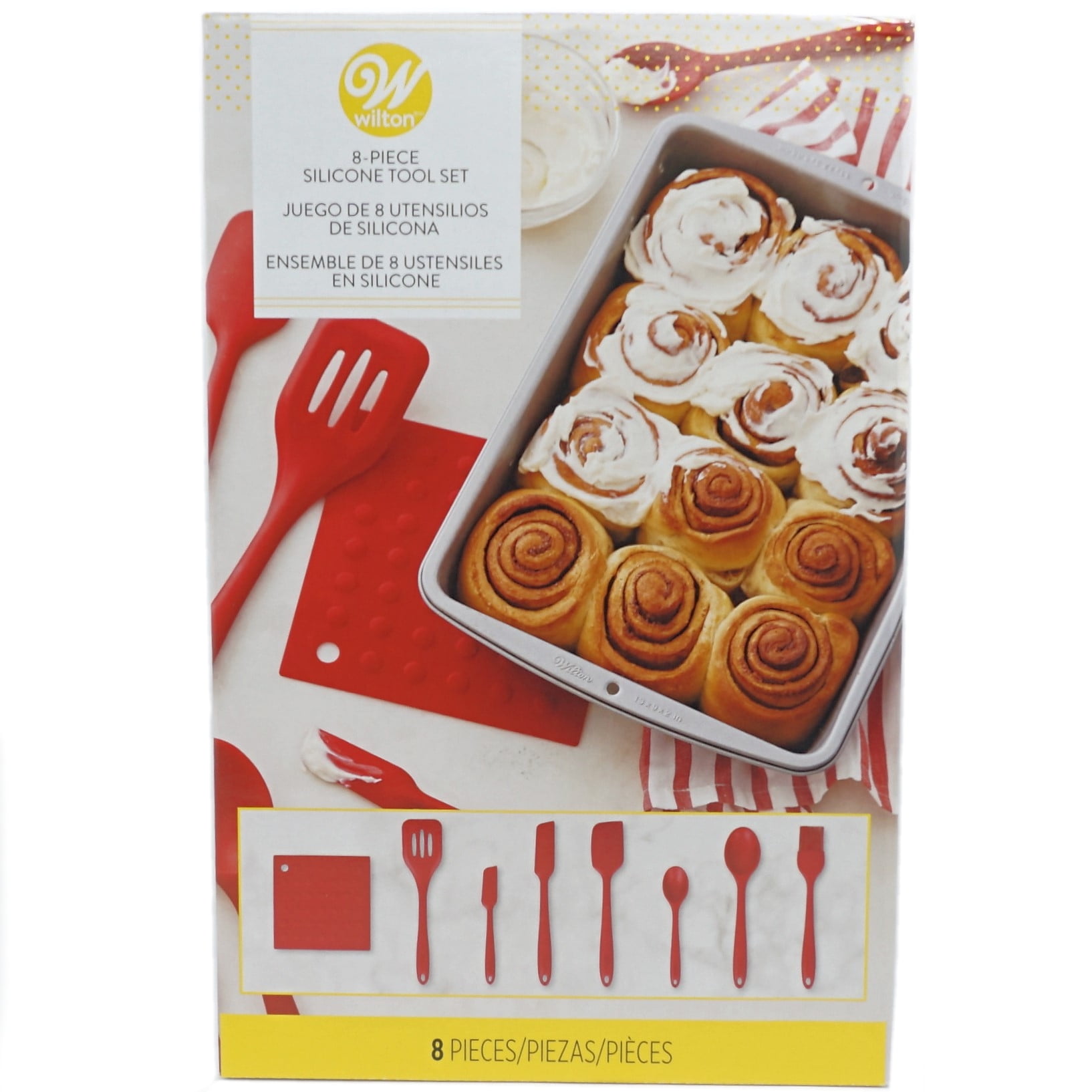 Wilton 8-Piece Silicone Tool Set, 2103-0-0237 - Walmart.com