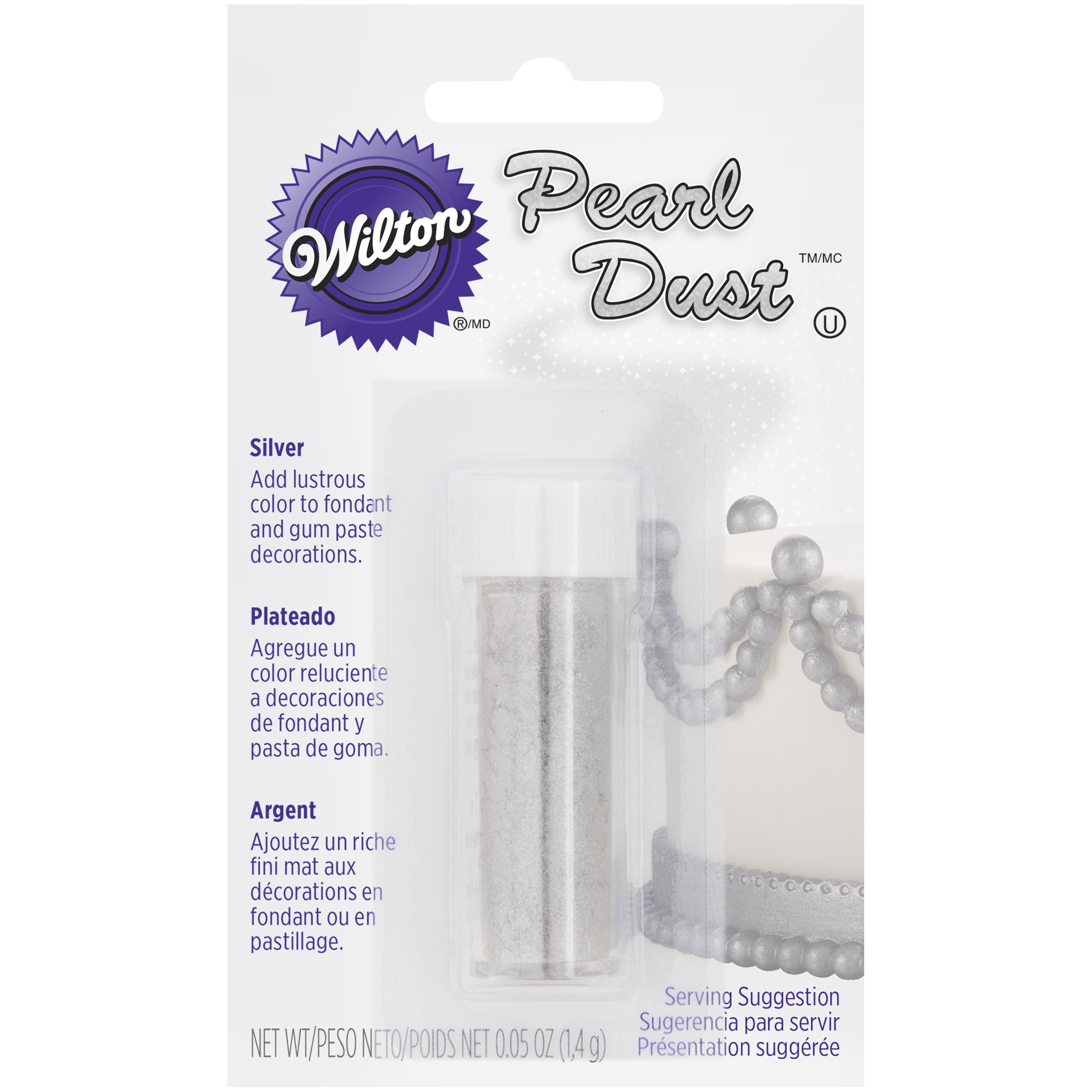 Wilton Silver Pearl Dust - Walmart.com
