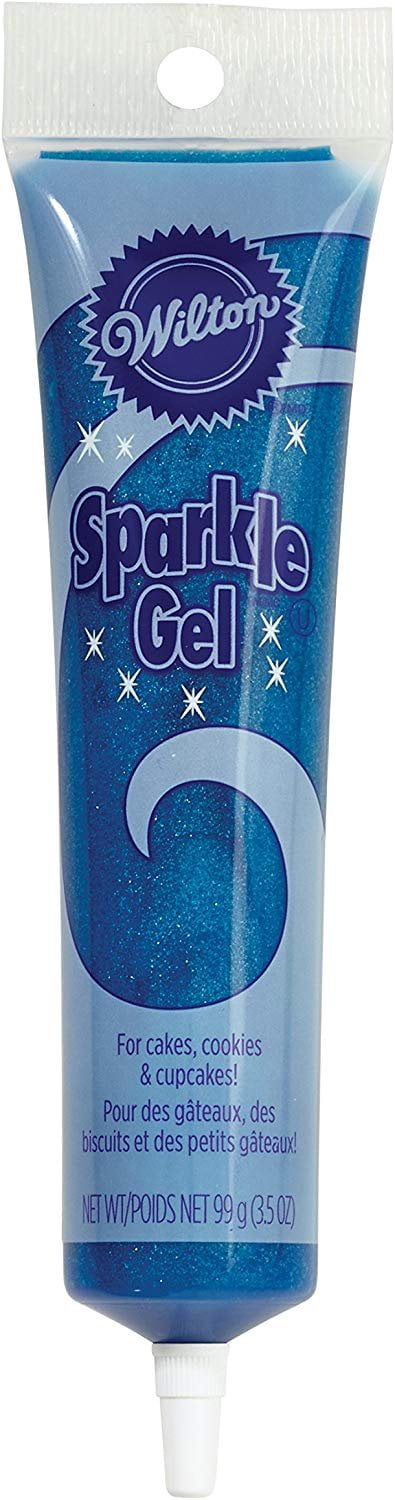 Wilton Sparkle Decorating Gel, Blue - 3.5Oz, 1 Pack of 1 Piece ...