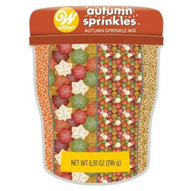 Wilton Sprinkles Mix 6.9oz-Autumn Traditional, 6 Cell - Walmart.com
