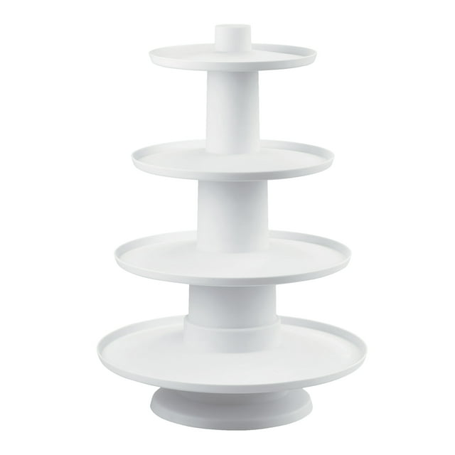 Wilton Stacked 4-Tier Cupcake and Dessert Tower - Walmart.com