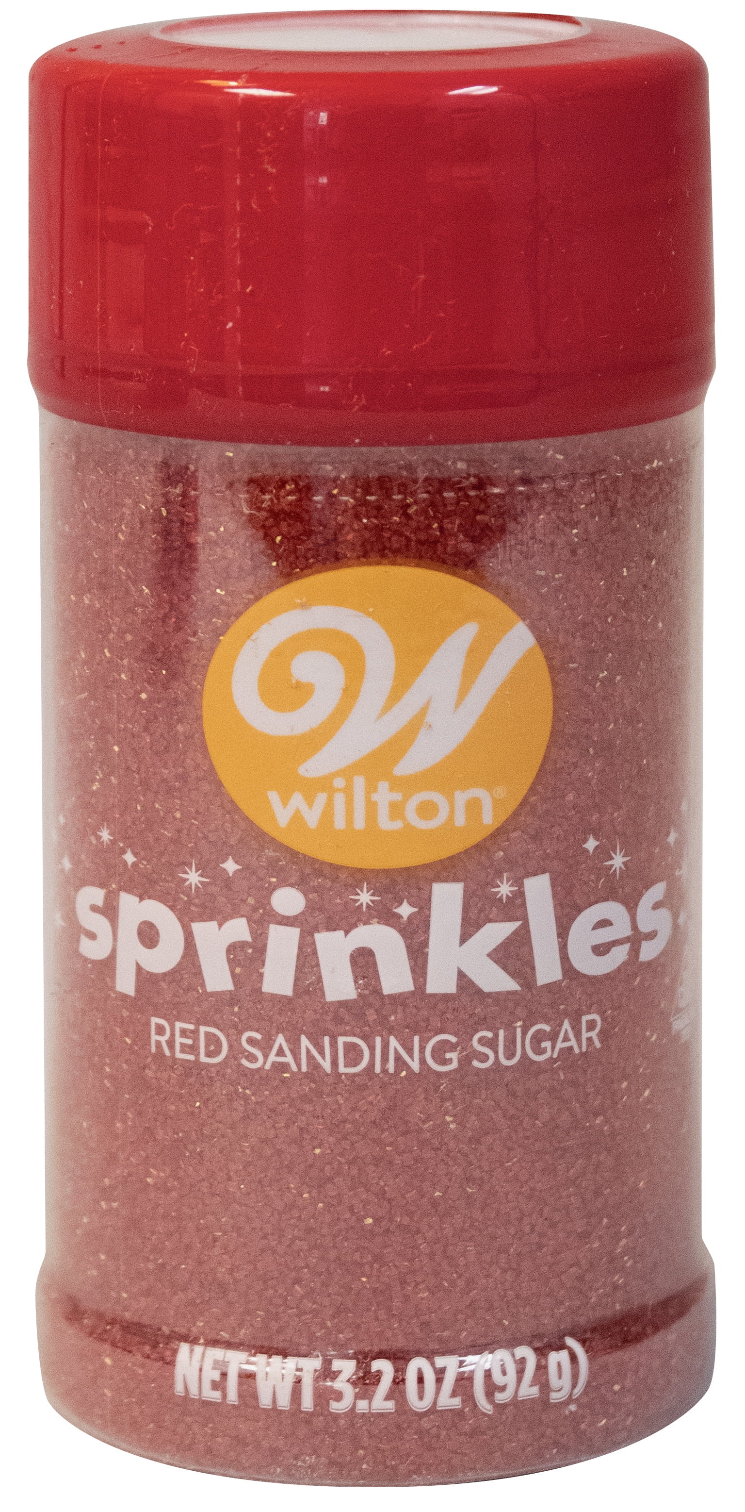 Wilton Red Sanding Sugar Sprinkles 3.25oz - Colorful Baking Decor for ...