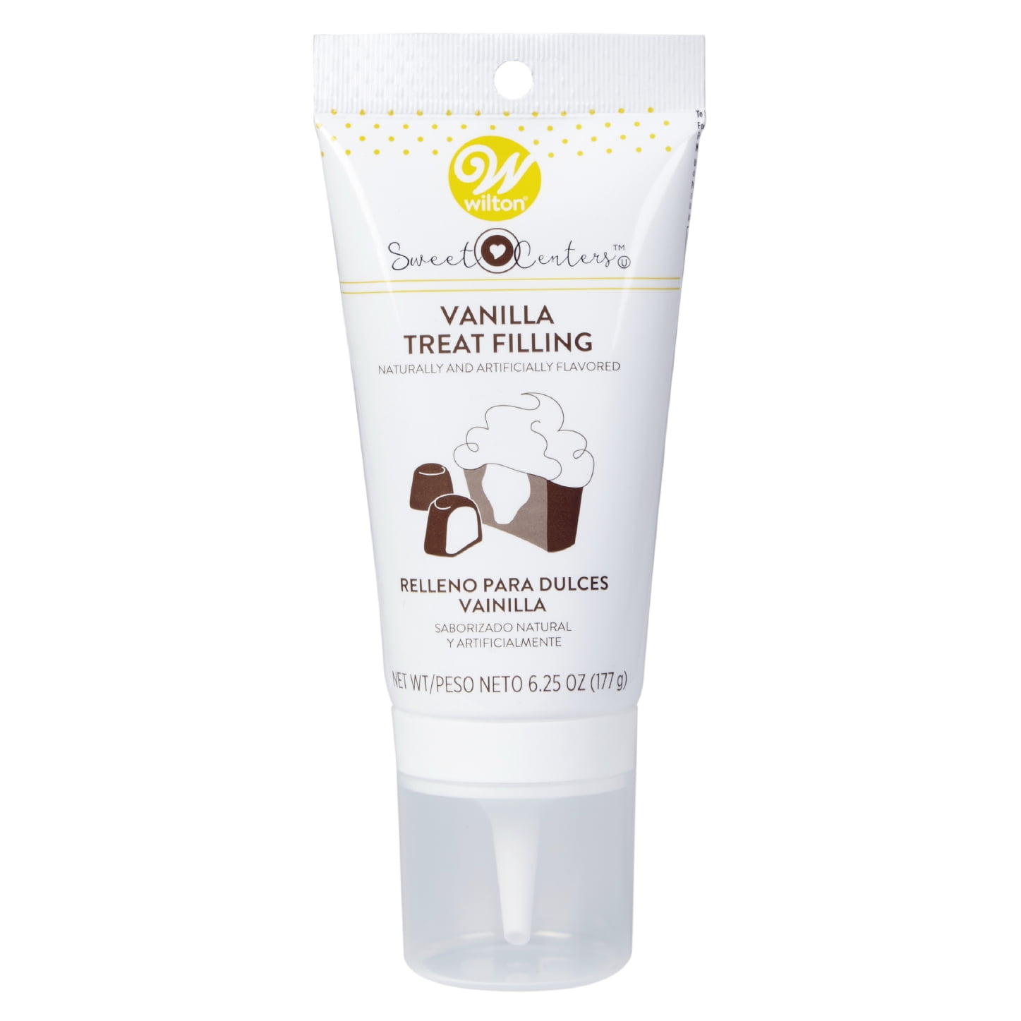 Wilton Sweet Centers Vanilla Cream Treat Filling, 6.25 Oz. - Walmart.com