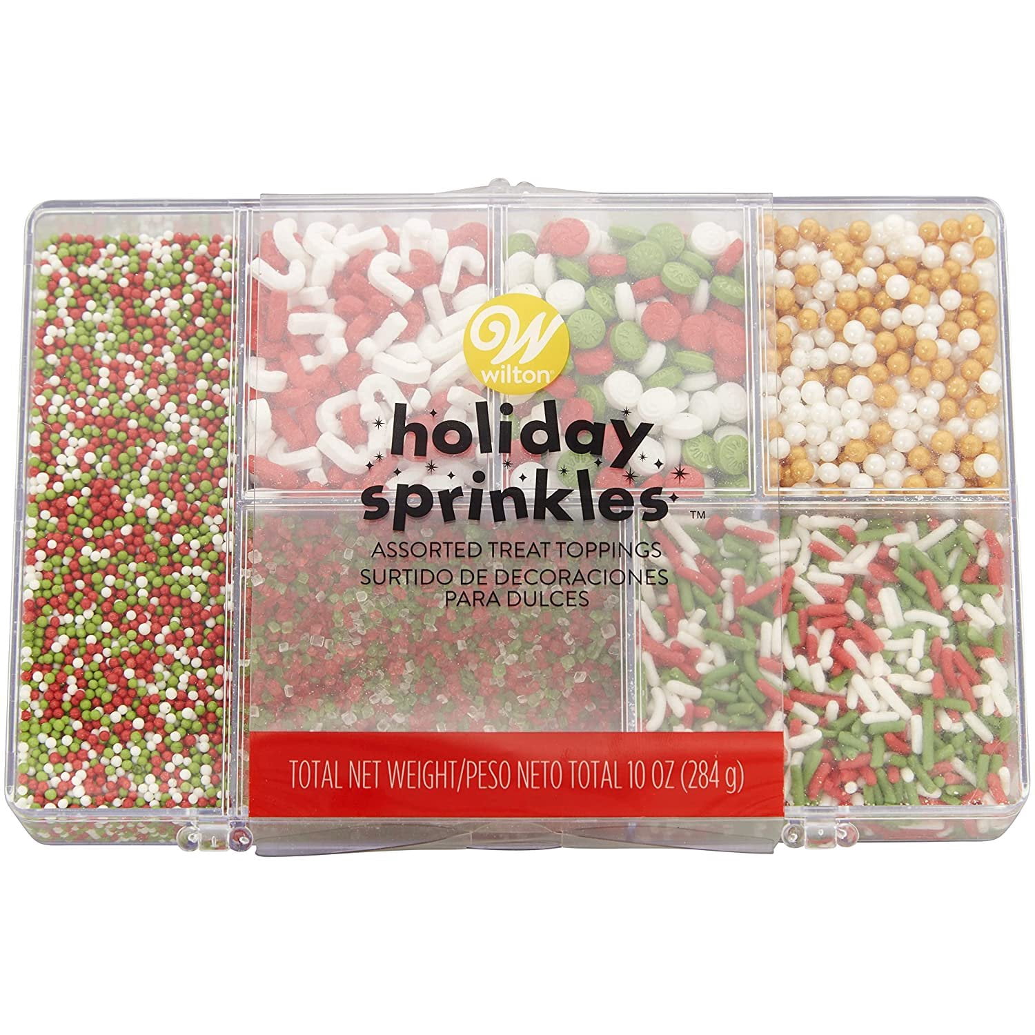 Wilton Tackle Box Sprinkles Set-Christmas - Walmart.com