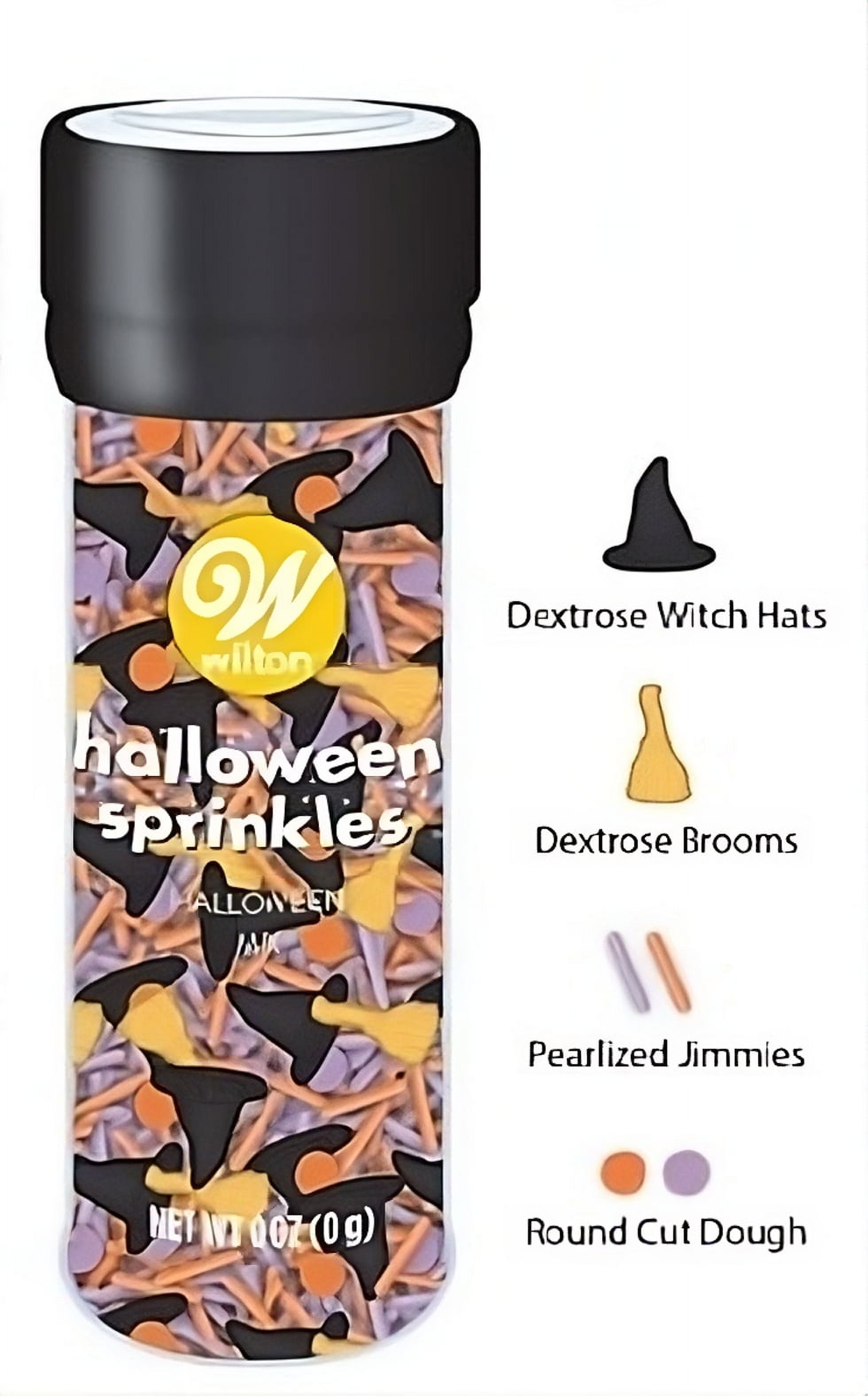 Wilton Tall Bottle Sprinkles 3.9oz Mix -Halloween - Witchy - Walmart.com