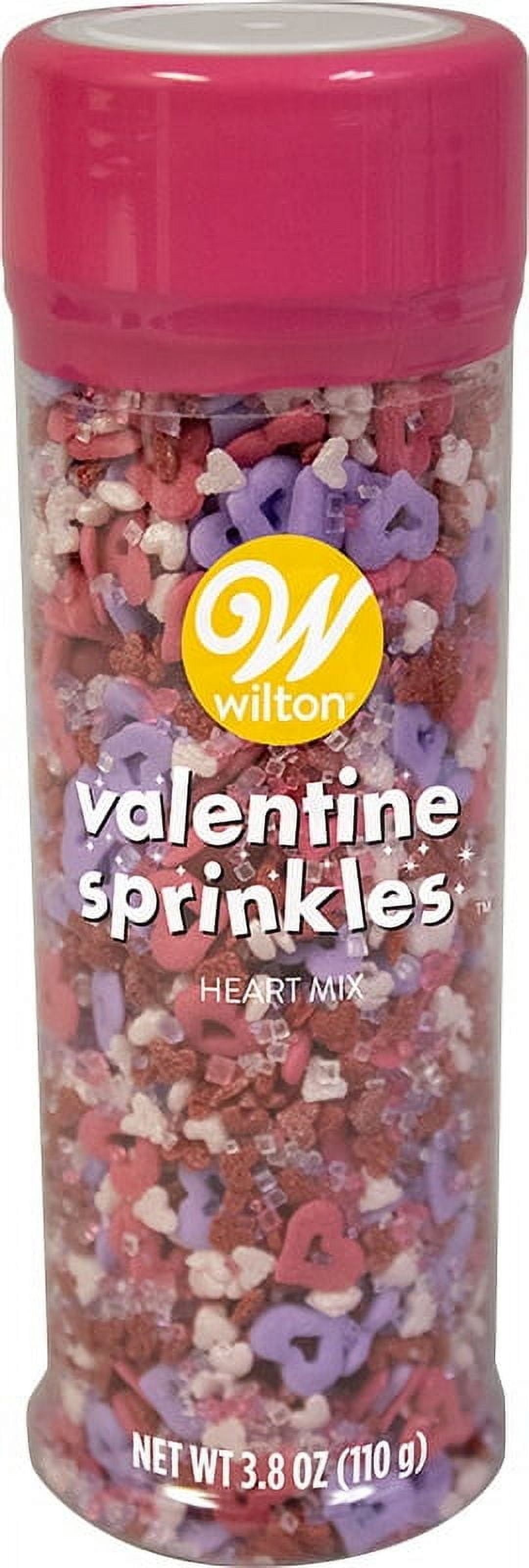 Wilton Tall Bottle Sprinkles Mix, Open Heart - 4oz - Walmart.com