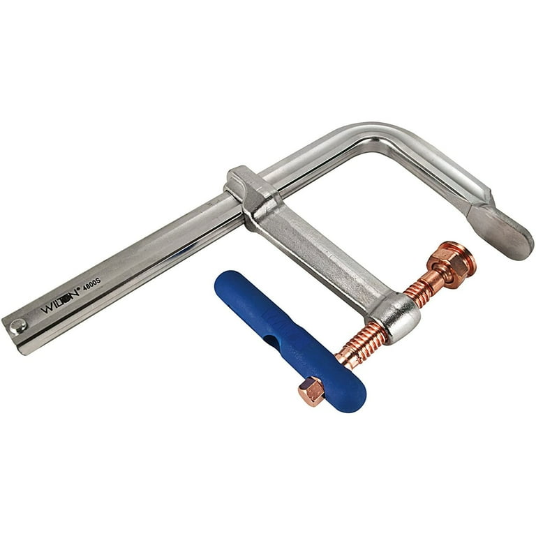 Wilton Tools 86500 12 Inch Spark Duty Heavy Duty Welding F Clamp Copper Plated Walmart