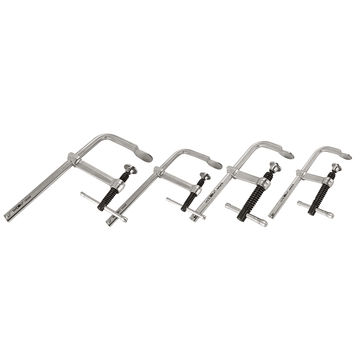 Wilton Tools JPW-11116 Drop Forged Arm Black Oxide Spindle F Clamp, 4 ...