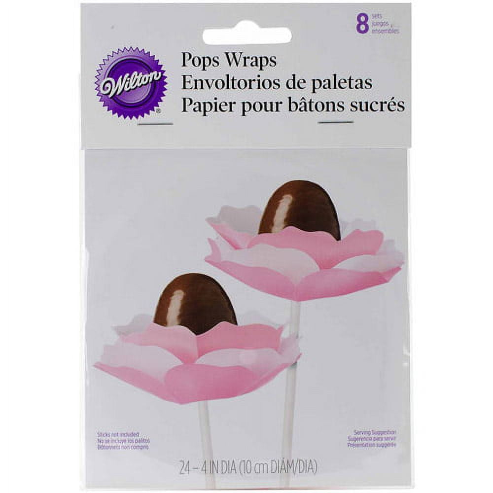 Wilton Treat Pops Wraps, Ruffle 8 ct. 2113-1102 - Walmart.com