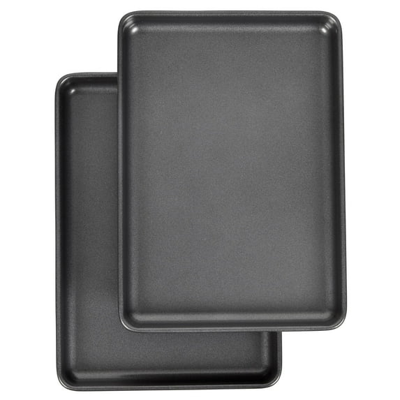 Wilton Ultra 7" x 10: Non-Stick Steel Toaster Oven Pans, Small Cookie ...