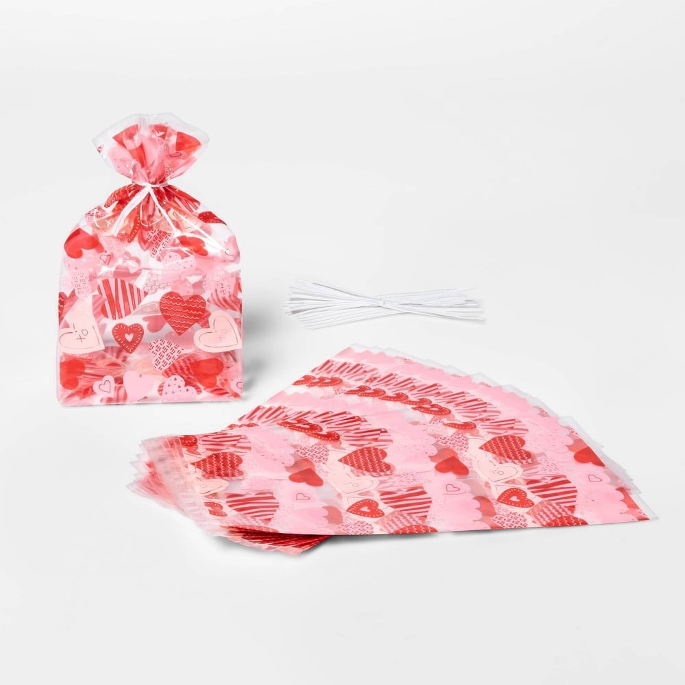 Wilton Valentine's Monkey Love Party Goodie Treat Bags Lot 3 Packs (60 ...