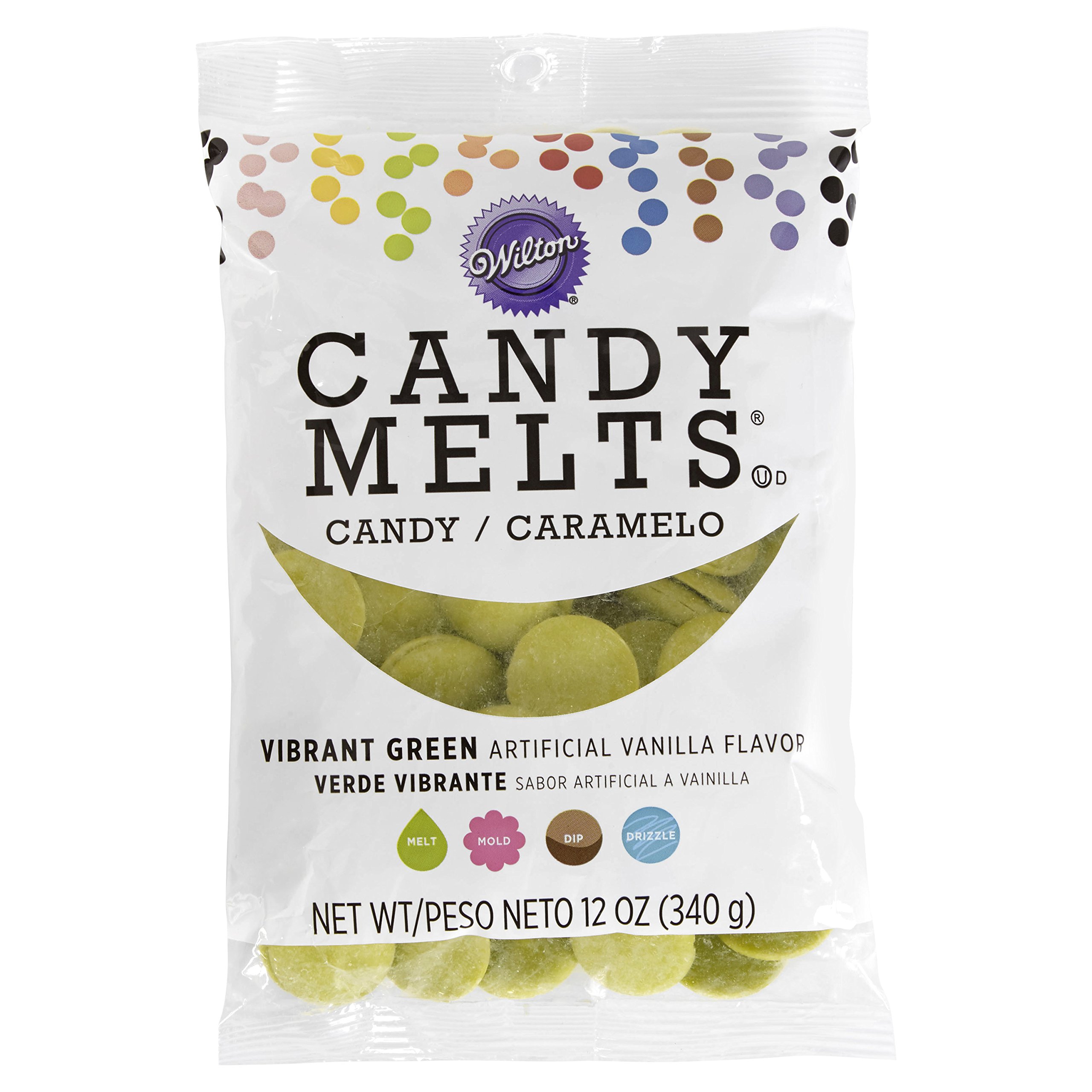Wilton Vibrant Green Candy Melts, 12-Ounce - Walmart.com