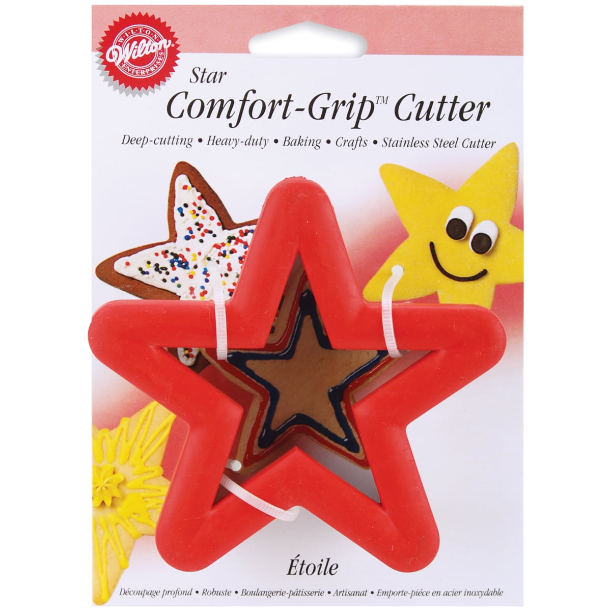 Wilton W2310-605 Comfort-Grip Cookie Cutter 4 - Walmart.com