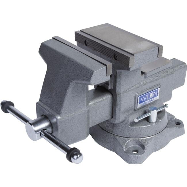 Wilton WIL-28822 6.5 in. Reversible Bench Vise with 360 deg Swivel Base ...